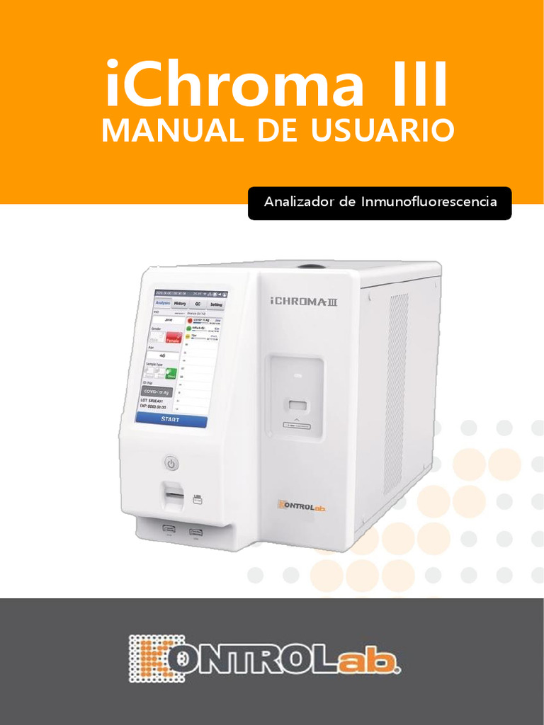 Manual IChroma III | PDF | Relámpago | Láser