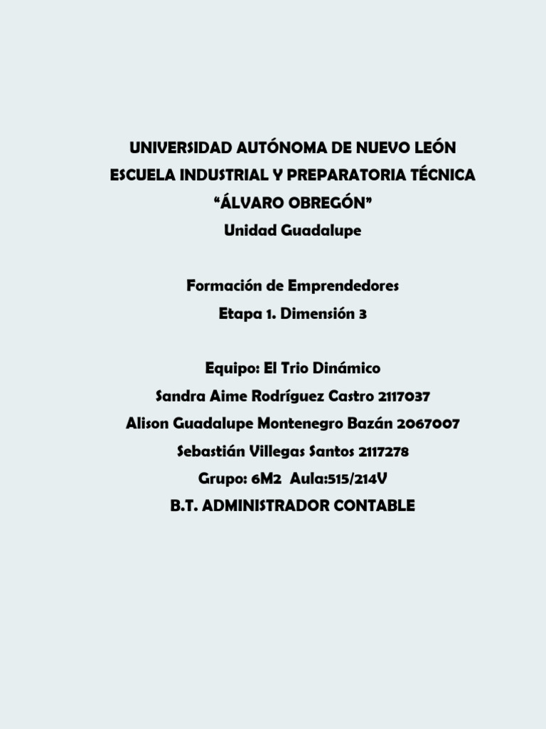 Equipo3 Fde E1 Dim3 | PDF