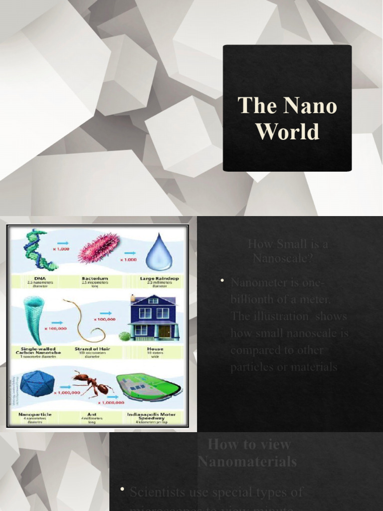 Lesson 10 The Nano World | PDF | Science & Mathematics | Computers