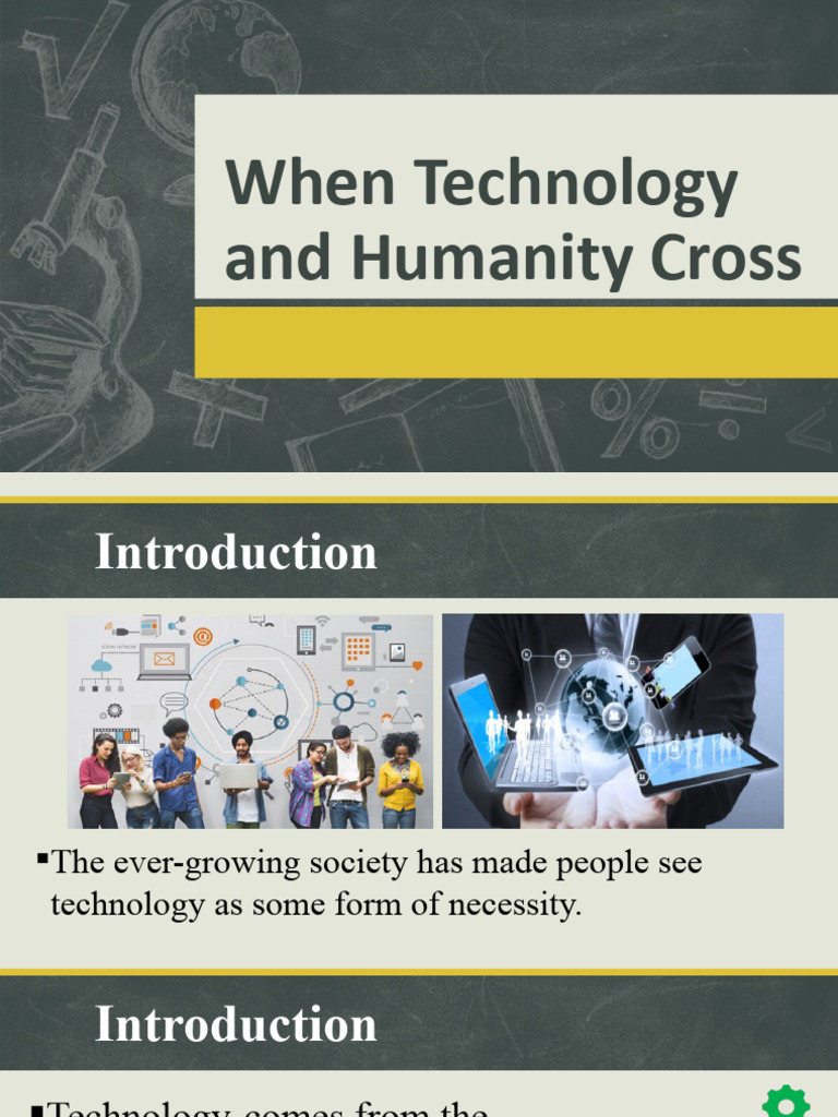 Lesson 13 When Technology and Humanity Cross | PDF | Robot | Robotics