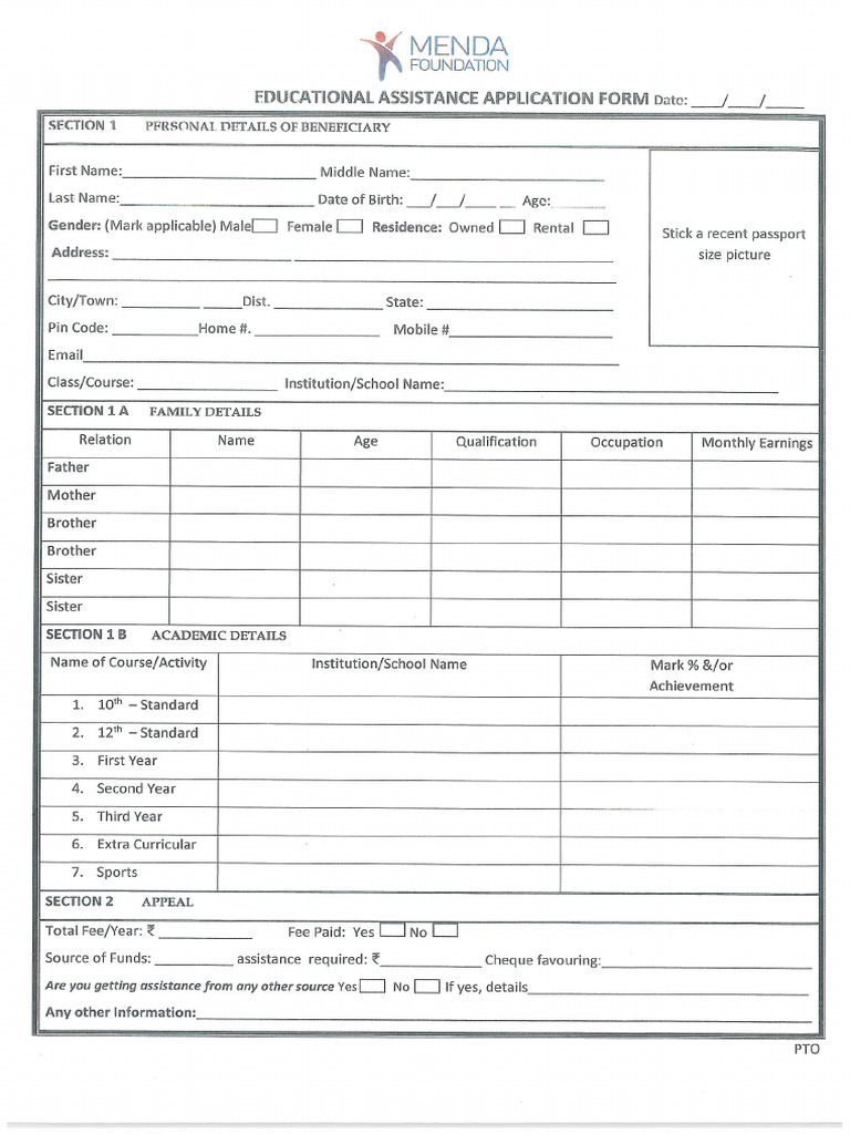 Application Forms | PDF