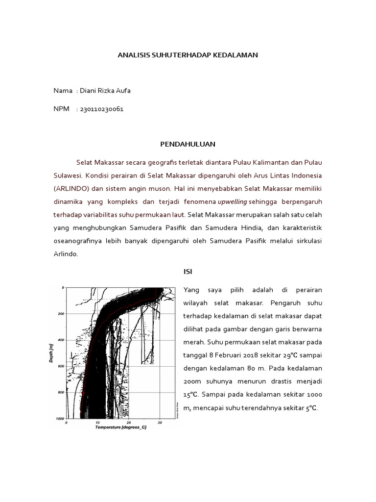 Tugas Oseanografi | PDF