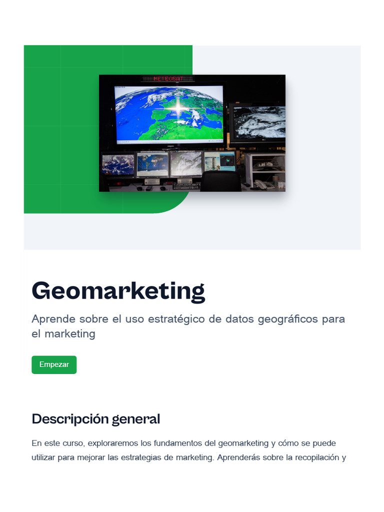 Geomarketing | PDF | Sistema de información geográfica | Marketing