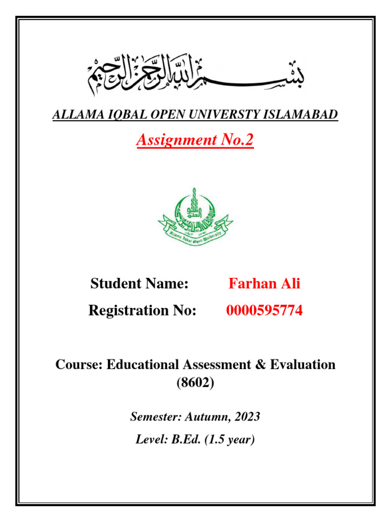 B.Ed. Assessment Validity Guide | PDF | Validity (Statistics) | Level Of Measurement