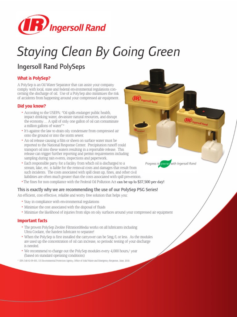 Avoid EPa Fines - PolySep Flyer | PDF | United States Environmental ...