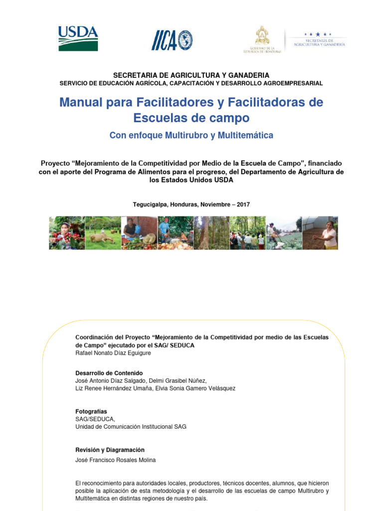 Manual de Facilitador ECA MM | PDF | Aprendizaje | Agricultura