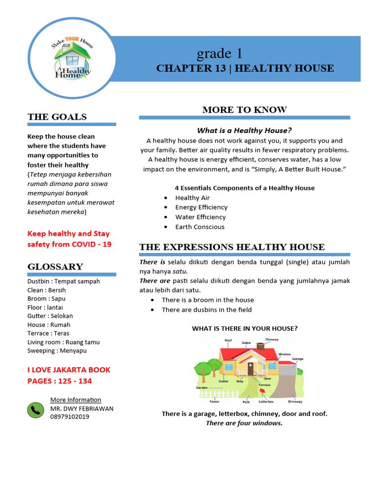 Healthy House Goals and Essentials | PDF | Wellness