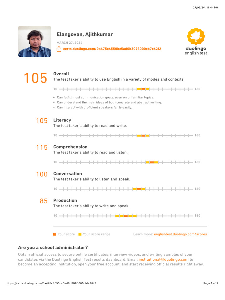 Duolingo English Test | PDF | Literacy | Reading Comprehension