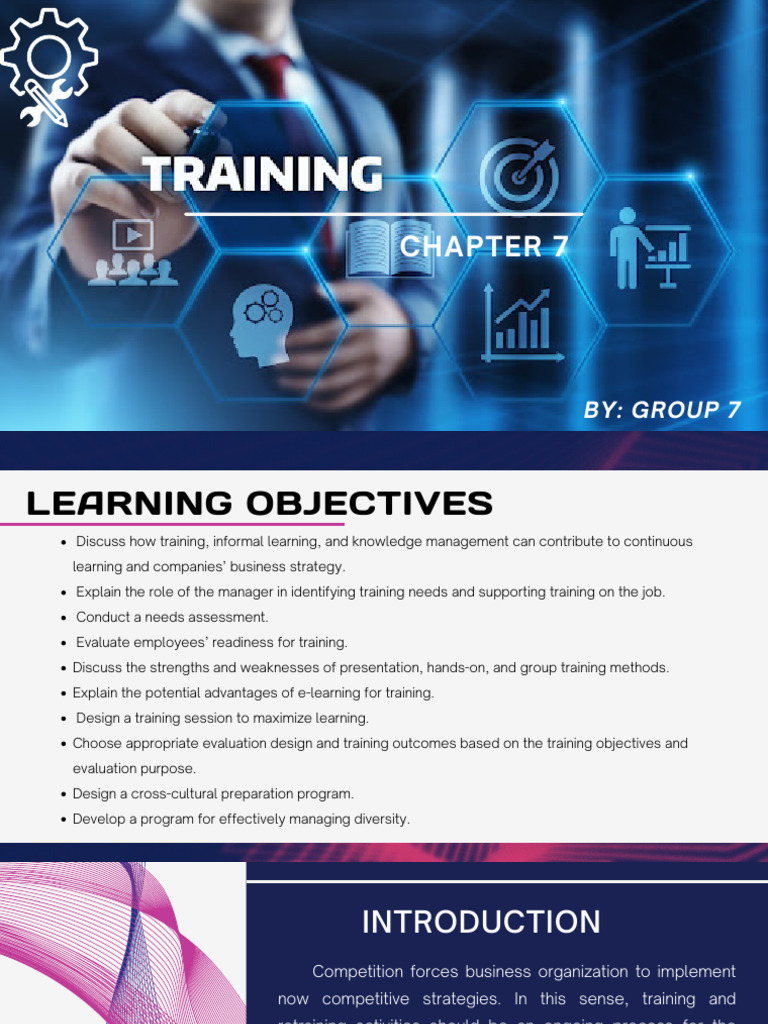 CHAPTER 7 TRAINING | PDF | Learning | Strategic Management