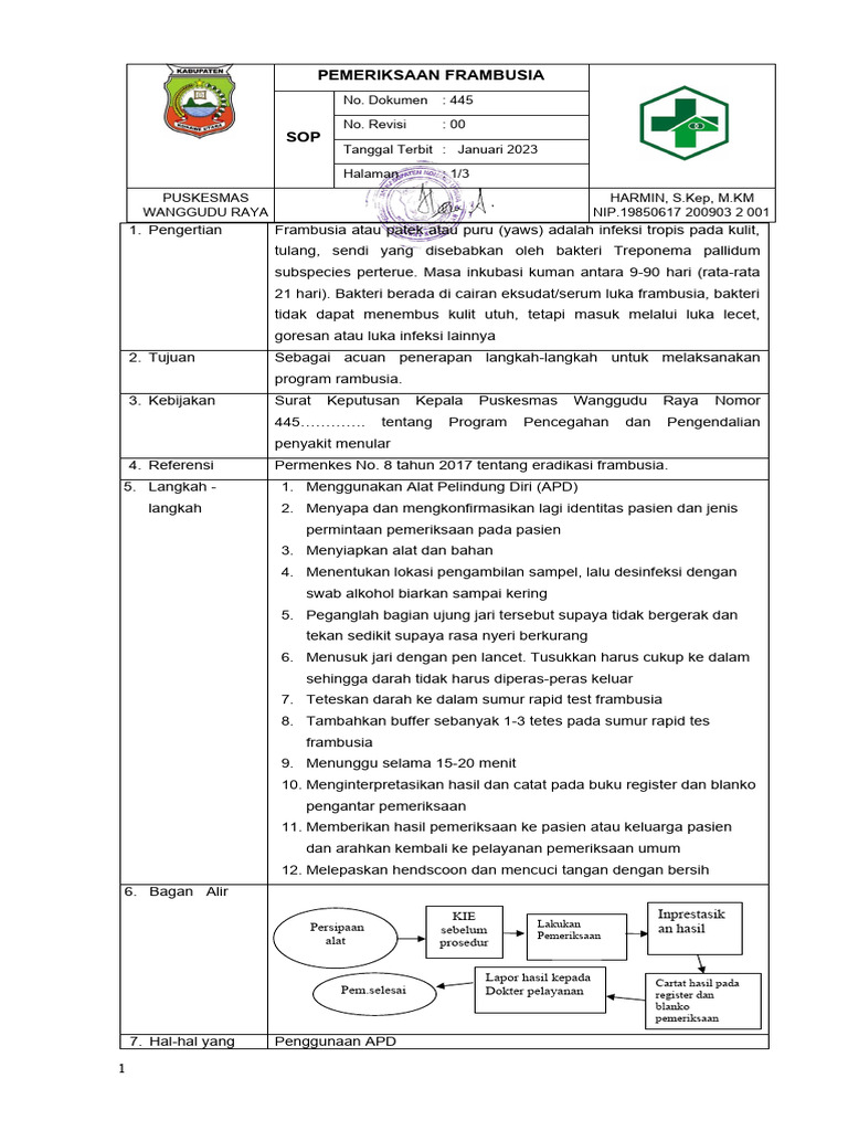 Sop Pem - Frambusia | PDF