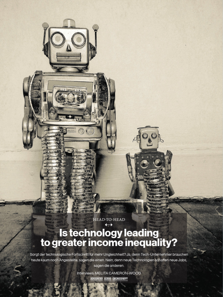 Technology and Income Inequality Debate | PDF | Artificial Intelligence ...