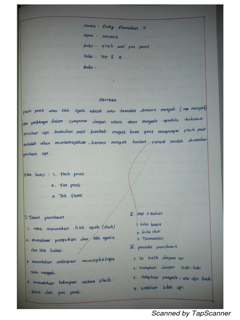 AFR Flash Point | PDF