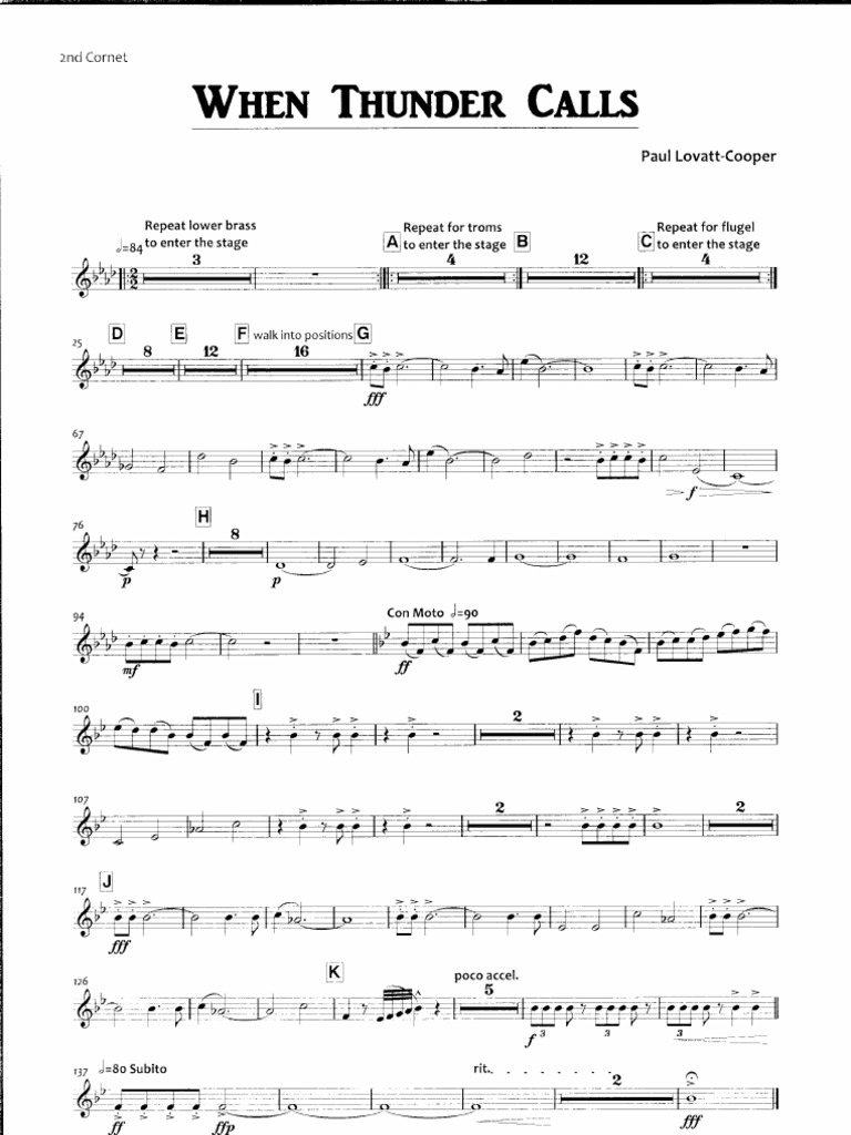 When Thunder Calls | PDF