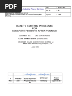 IMIR Procedure BY SANTOSH SINGH QA/QC SENIOR MANAGER | PDF | Concrete ...