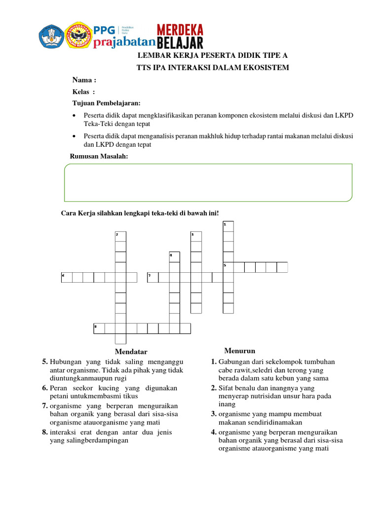 TTS IPA Interaksi Ekosistem untuk Siswa | PDF