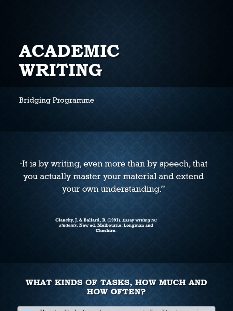 Academic Writing | PDF | Essays | Paragraph