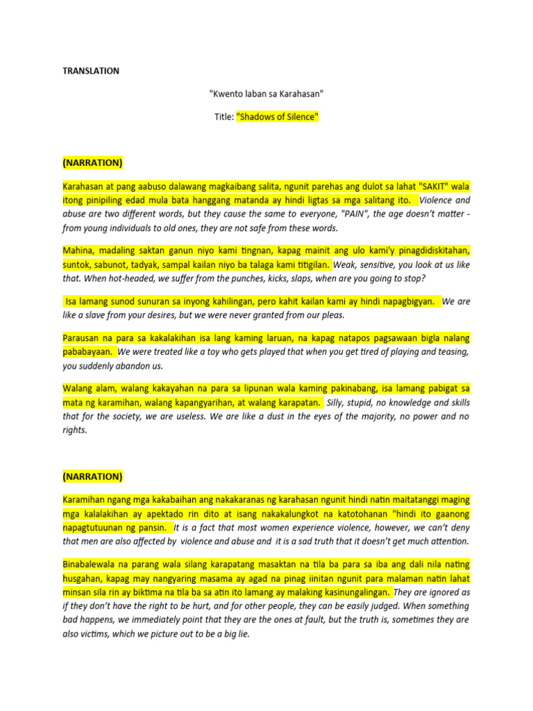 Omega Film Script Translation | PDF