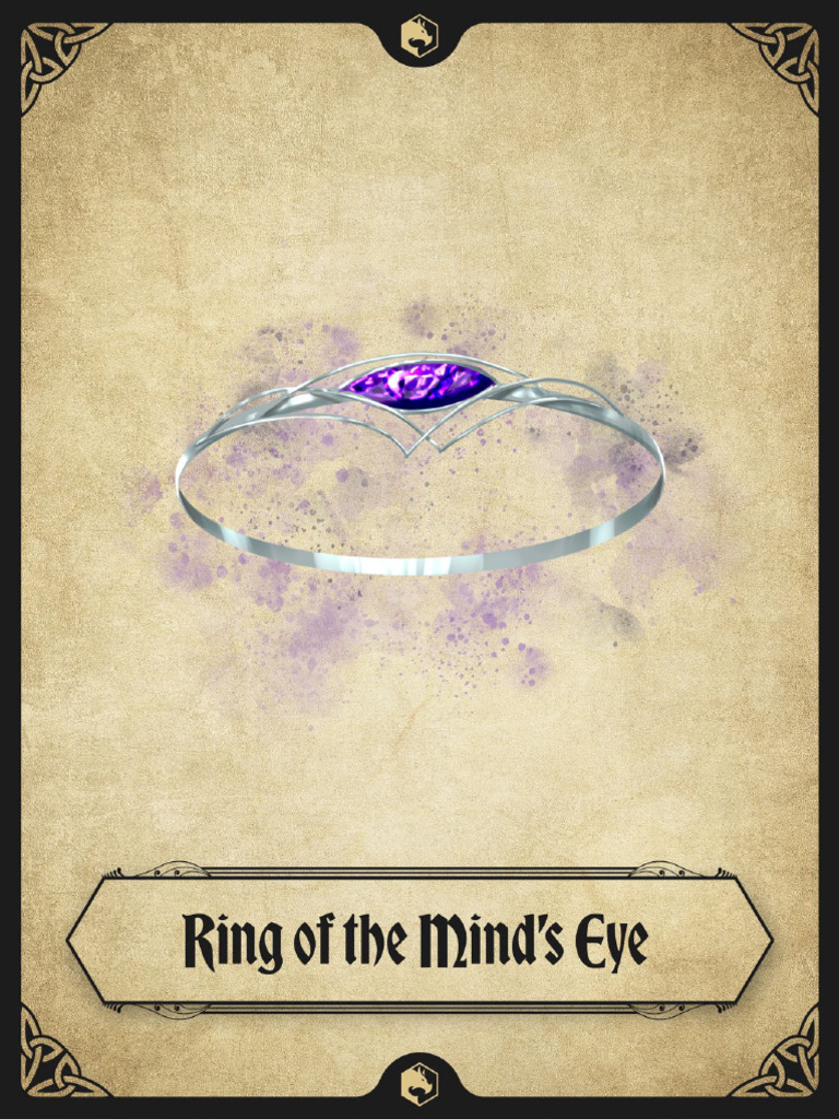 Mind's Eye Ring: Illusion & Telepathy | PDF | Religion & Spirituality