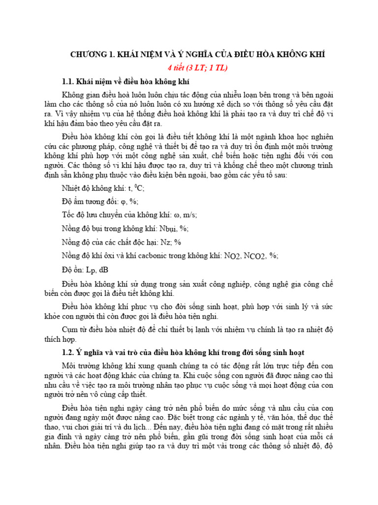 DHKK - de Cuong Bai Giang M I | PDF