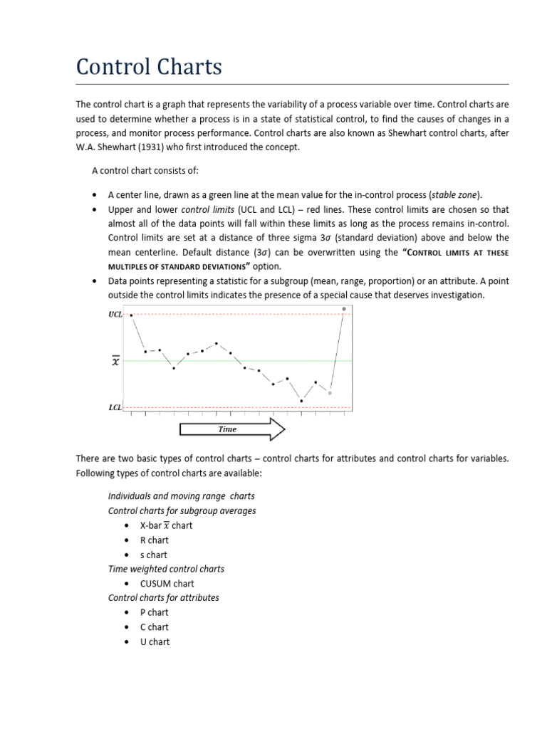 Analysis Quality Control Charts | PDF | Standard Deviation | Estimator