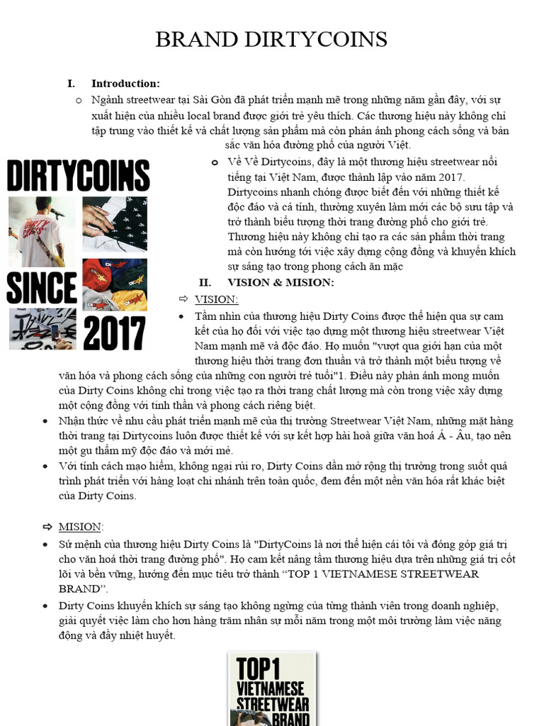 Dirty Coins | PDF