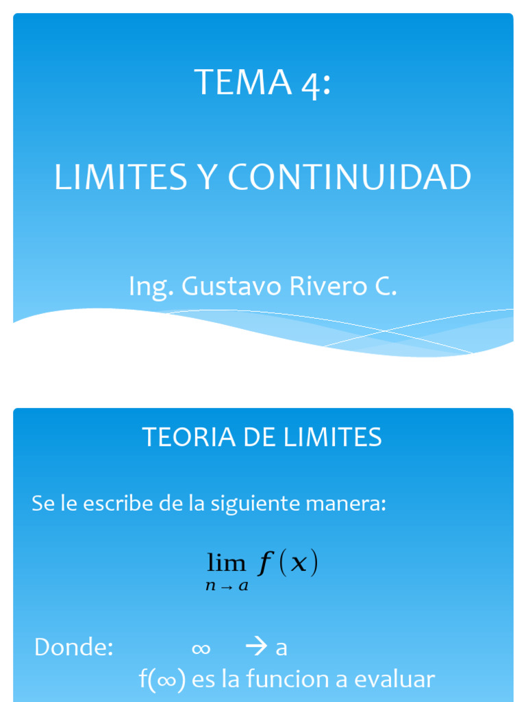 Limites | PDF