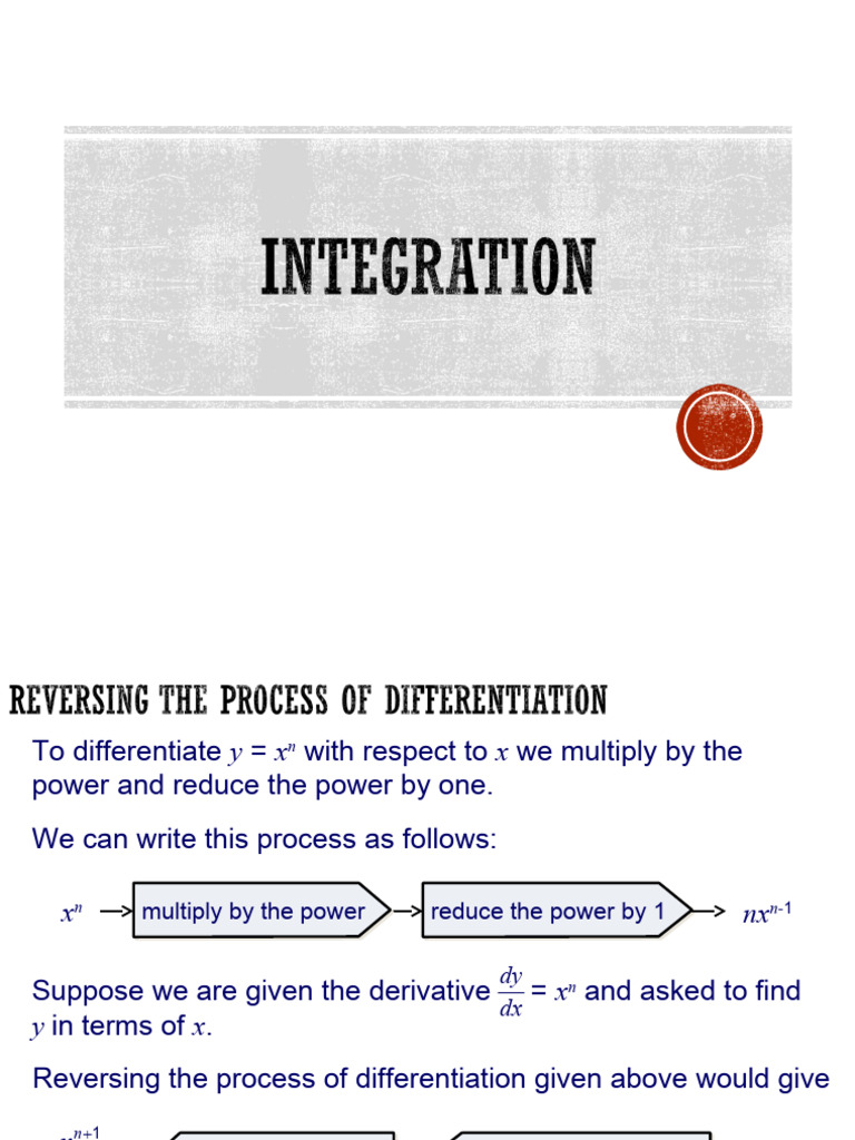 7 Integration | Download Free PDF | Integral | Equations