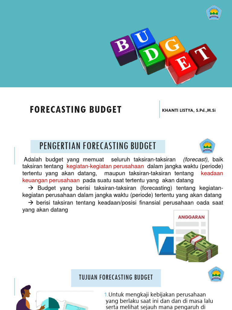Penyusunan Forecasting Budget-New | PDF | Pengelolaan Keuangan & Uang