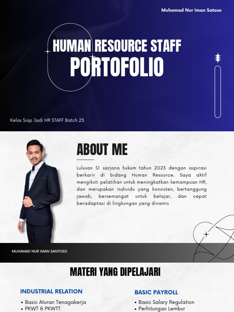 Portofolio Kelas Siap Kerja HR | PDF