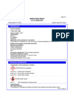 Amerex Fire Extinguisher - MSDS | PDF | Dangerous Goods | Workplace