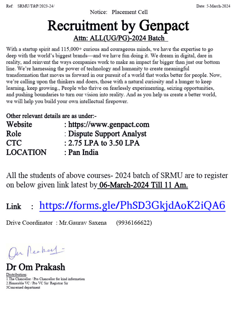 Genpact (Updated) | Download Free PDF | Communication