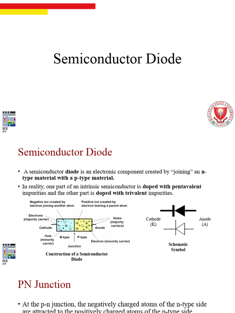 Understanding Semiconductor Diodes | PDF | P–N Junction | Diode