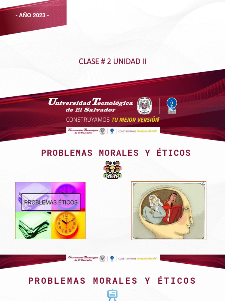 Clase # 2 unidad II | PDF | Moralidad | Comportamiento