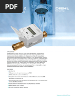 Diehl Hydrus Water Meter Specifications | PDF | Capacitor | Ultrasound
