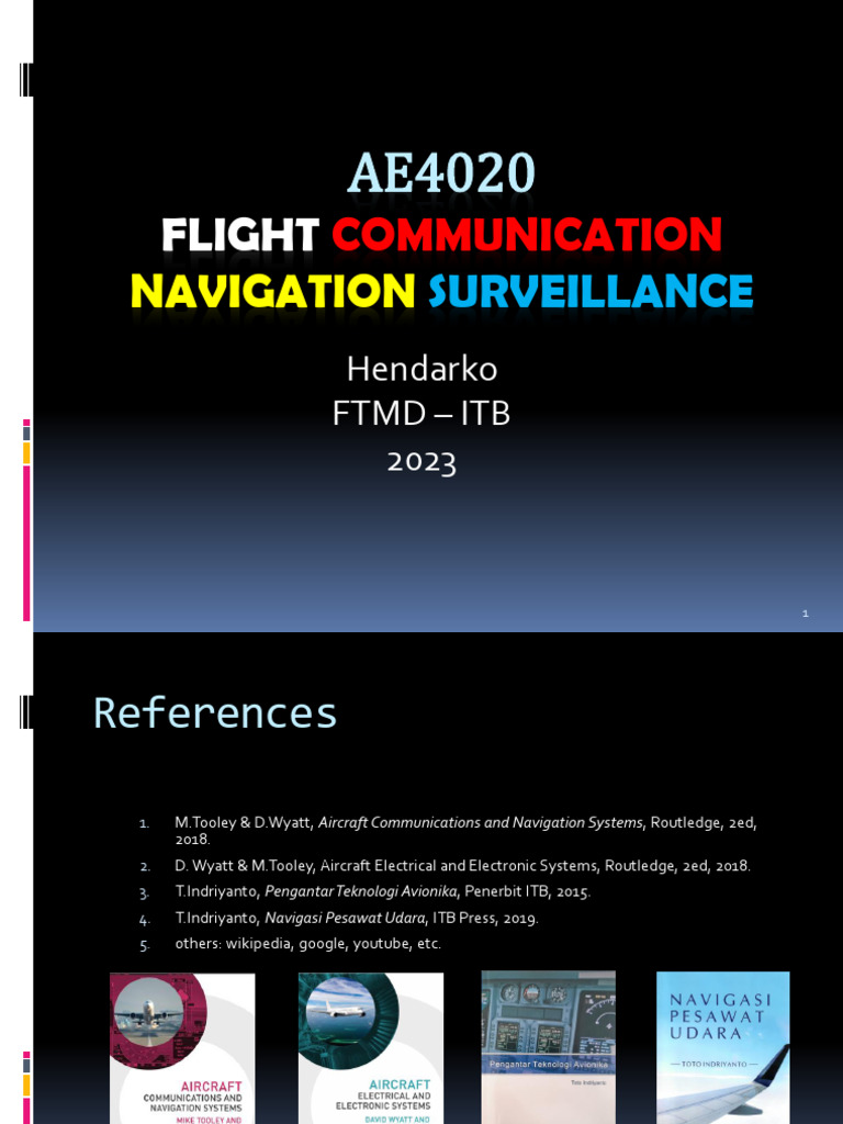 Presentation List Int 2023 | PDF | Aerospace | Navigation