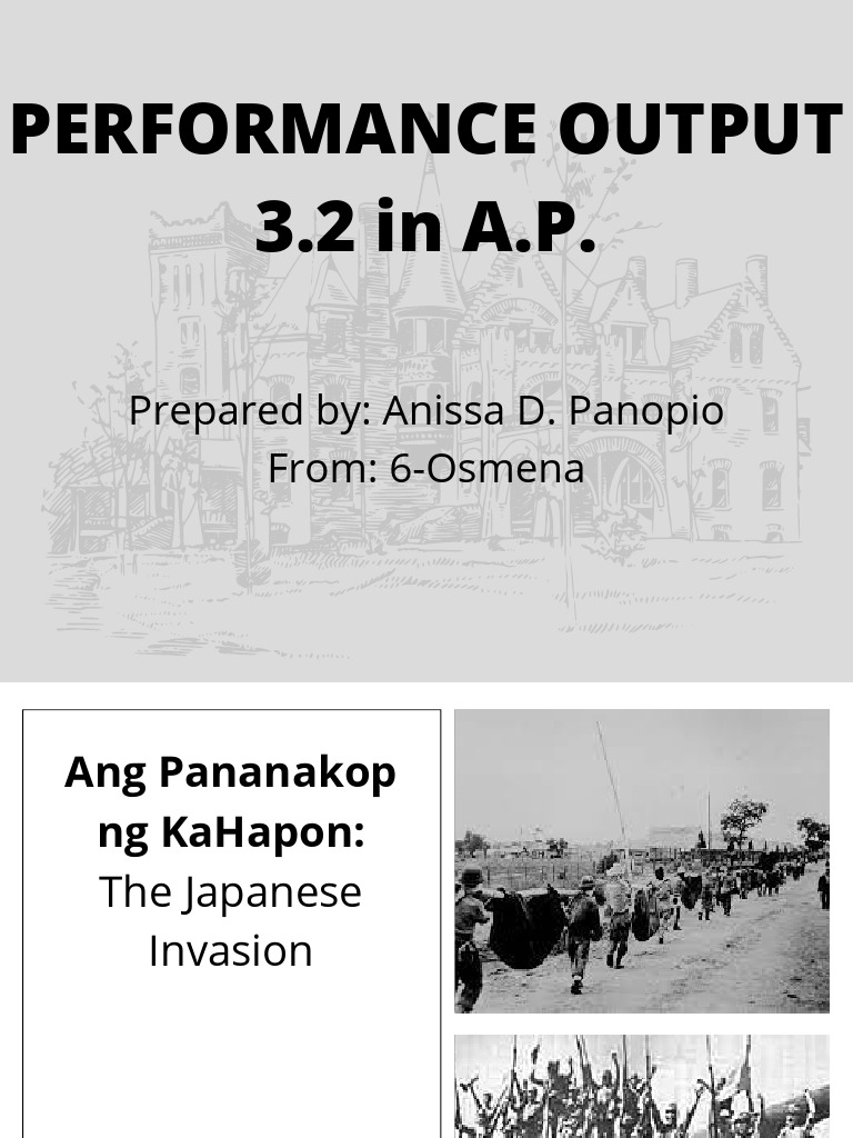 Pananakop NG Mga Hapones Comic Strip | PDF