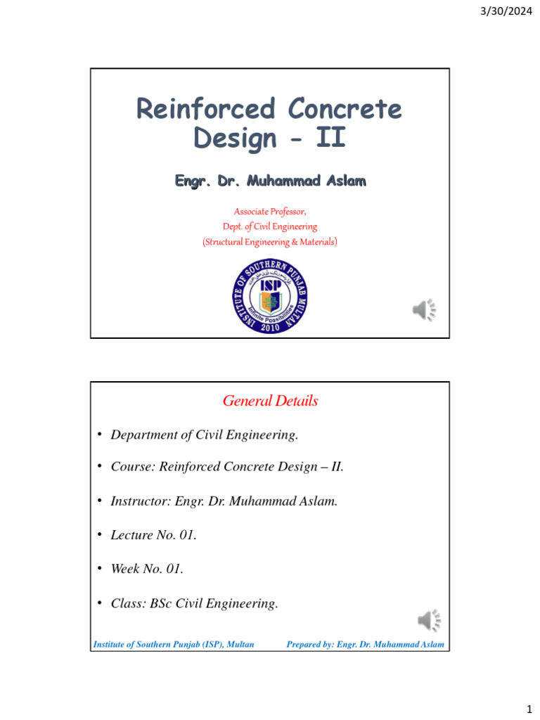 Lec#04. Design of Two-Way Slabs | PDF | Beam (Structure) | Bending