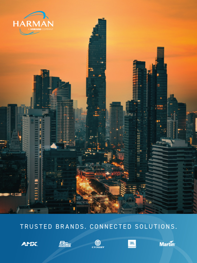 Harman Pro Installation Overview Brochure FINAL | PDF | Loudspeaker | Brand