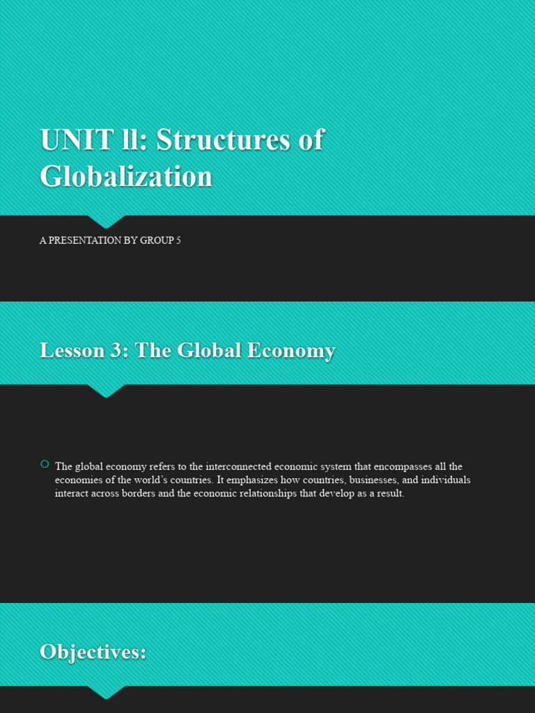 Understanding Economic Globalization | PDF | Globalization | World ...