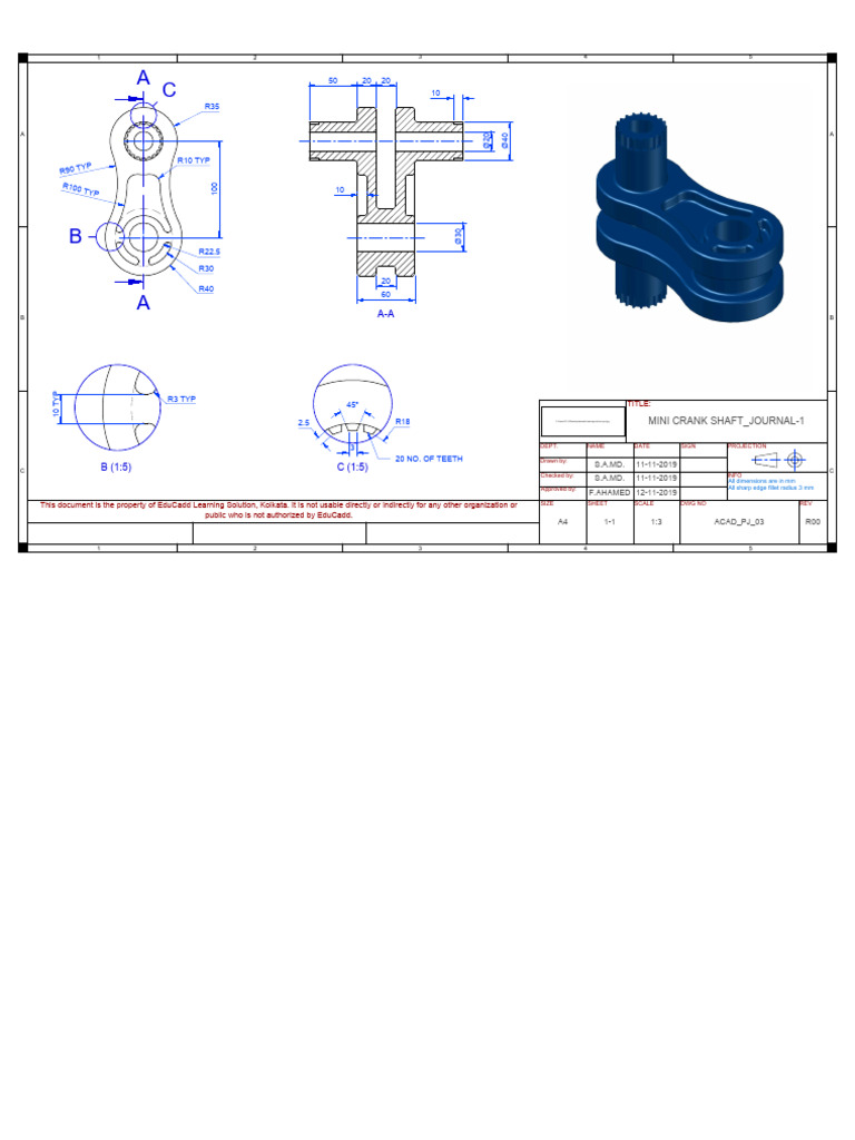 Crane - Hook - Assembly Drawing | PDF