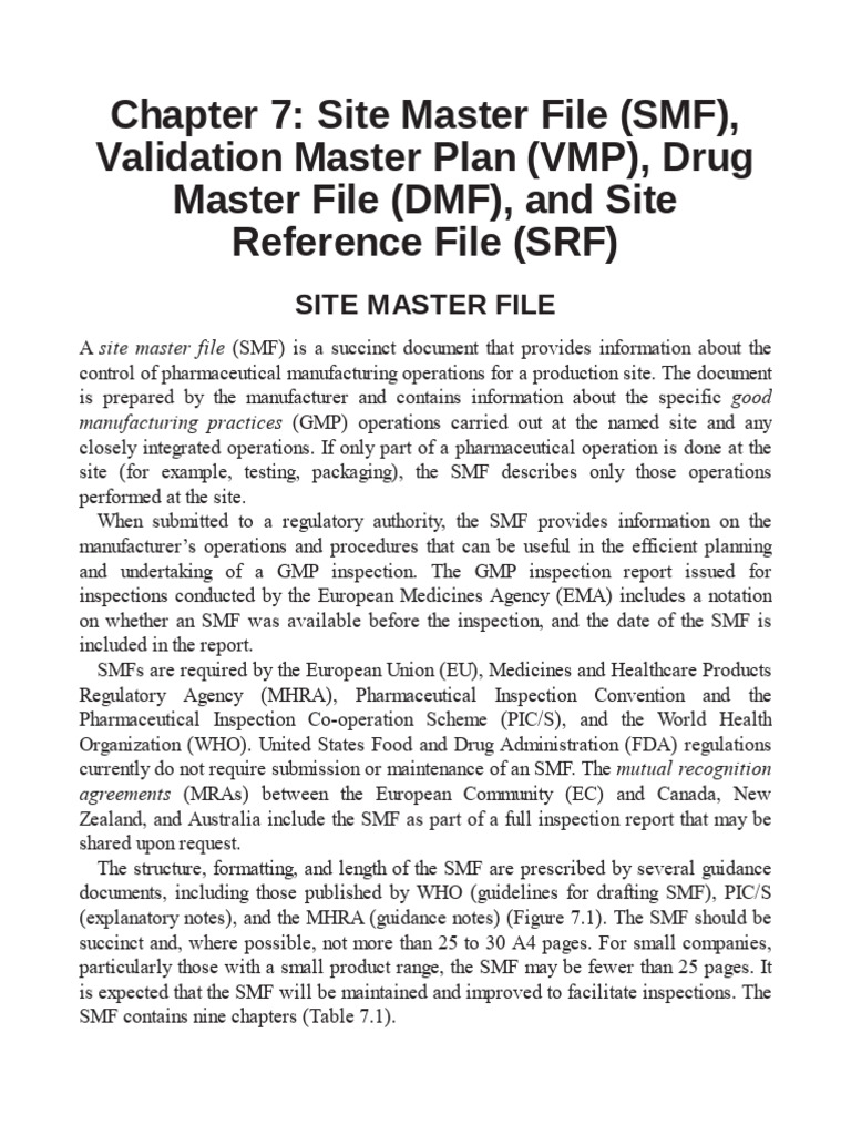 SMF DMF VMP | PDF