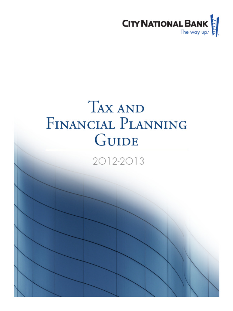 Tax Financial Planning Guide | PDF | Alternative Minimum Tax | Earned ...