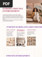 Importance of ICT in Entertainment Industry | PDF | Educational ...