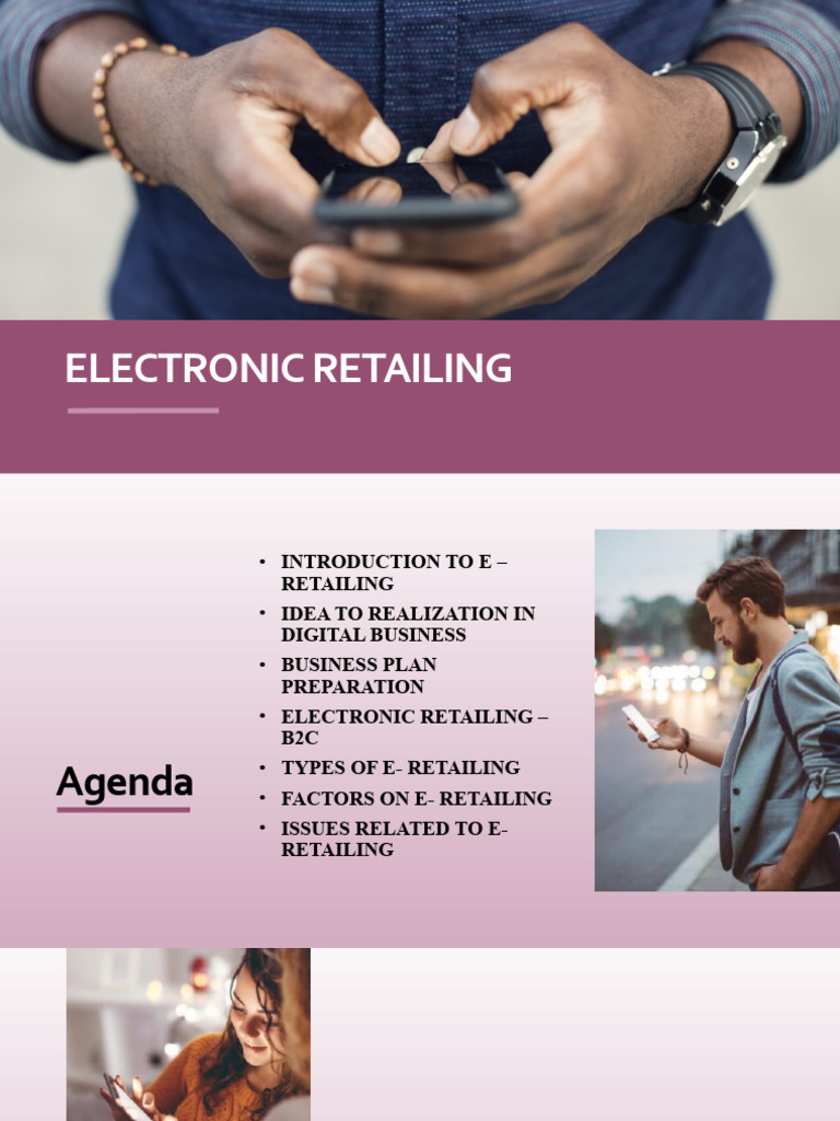 Electronic Retailing | PDF | Retail | Online Shopping
