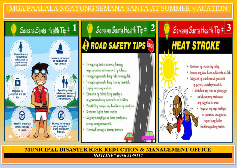 Semana Santa at Summer Vacation Tips | PDF