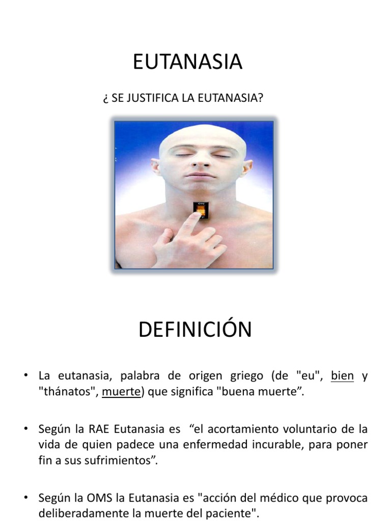 Eutanasia 1 | PDF | Medicina | Muerte