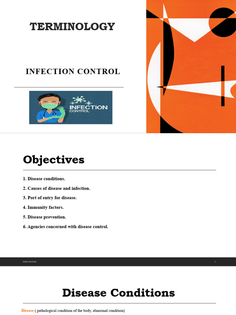 Infection Control Terminology Guide | PDF | Sterilization (Microbiology ...