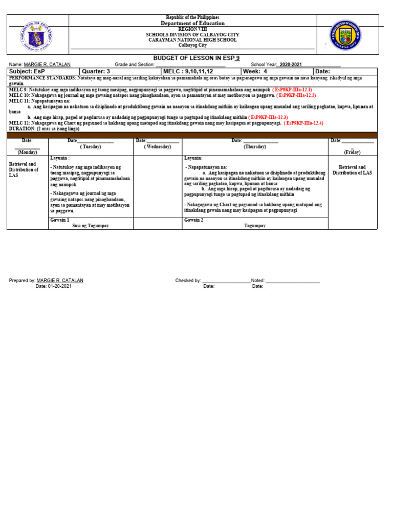 Bol Week4 - Esp9 | PDF