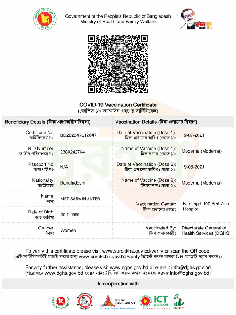 Conona Cerficate 2 | PDF