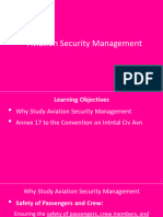 Annex 17 Summary | PDF | Airport | Airport Security